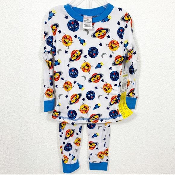 Swiggles | Pajamas | Swiggles Boys Space Rocket Pajamas 2 Pc Footless ...